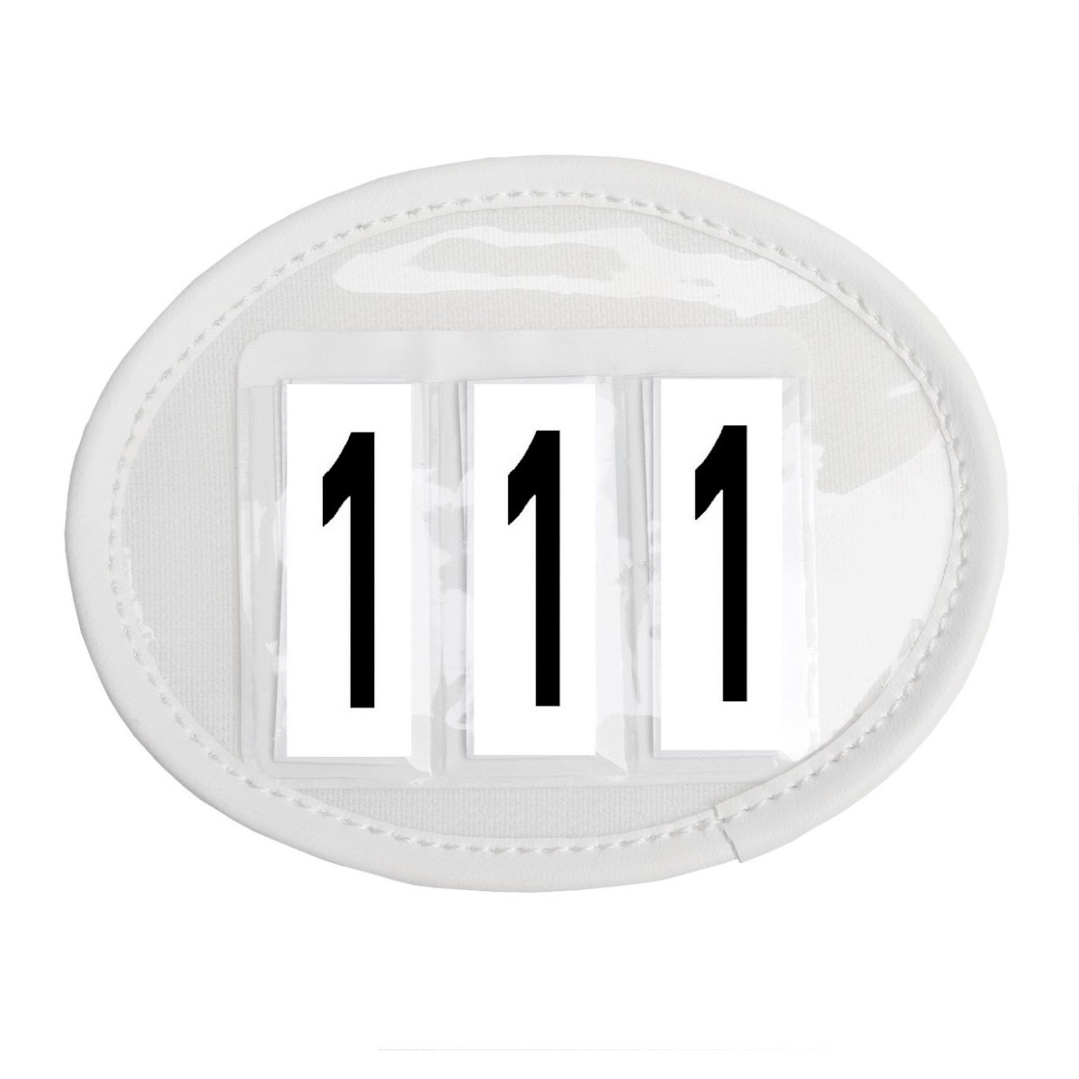 SD Numbers holder in white. O-119