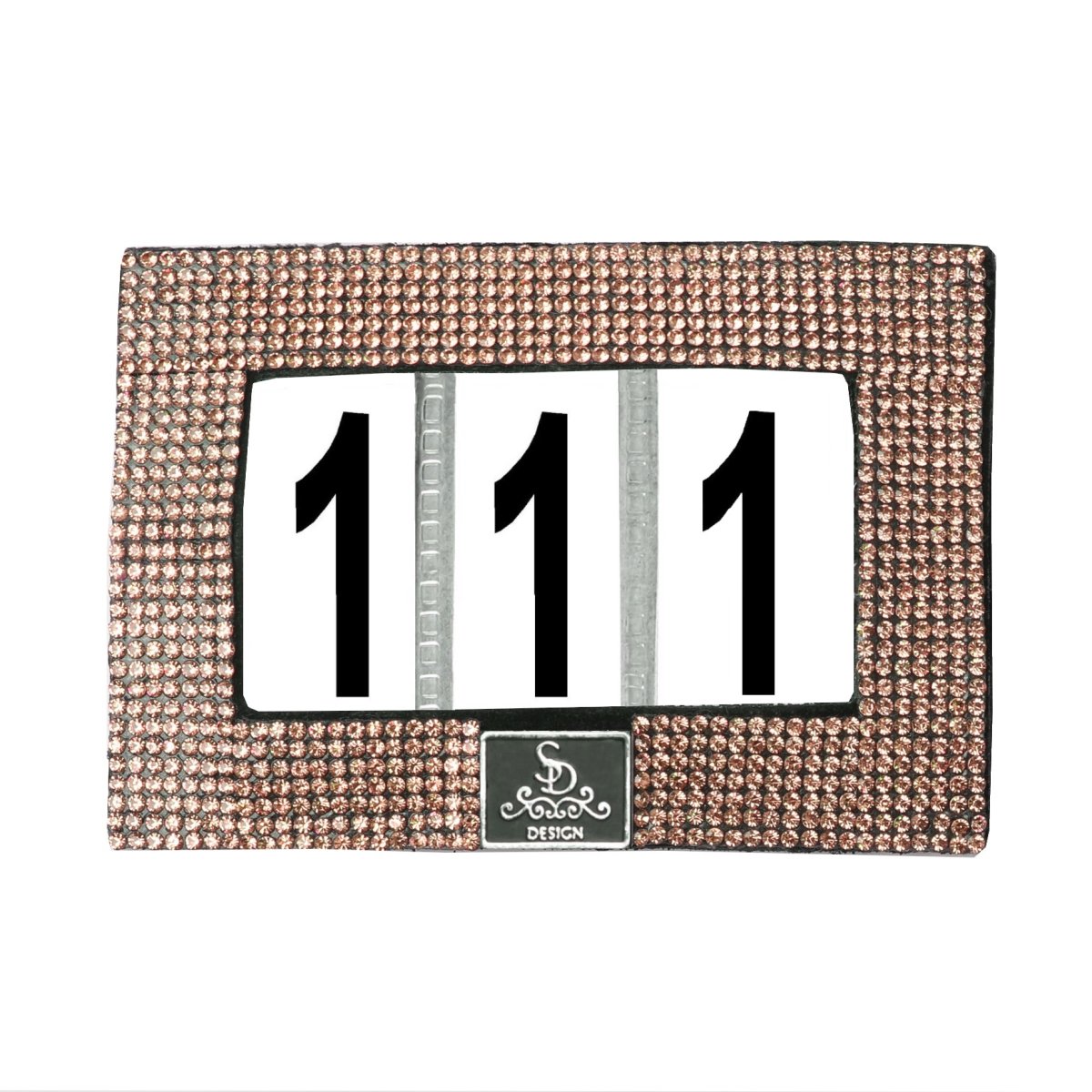 SD® Movie Star Numbers holder. ROSE GOLD. - SD® Numbers holders - SD Design